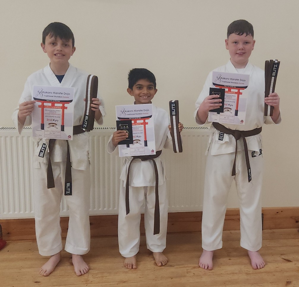 Gradings – MARCH 2025 - Kokoro Karate Dojo